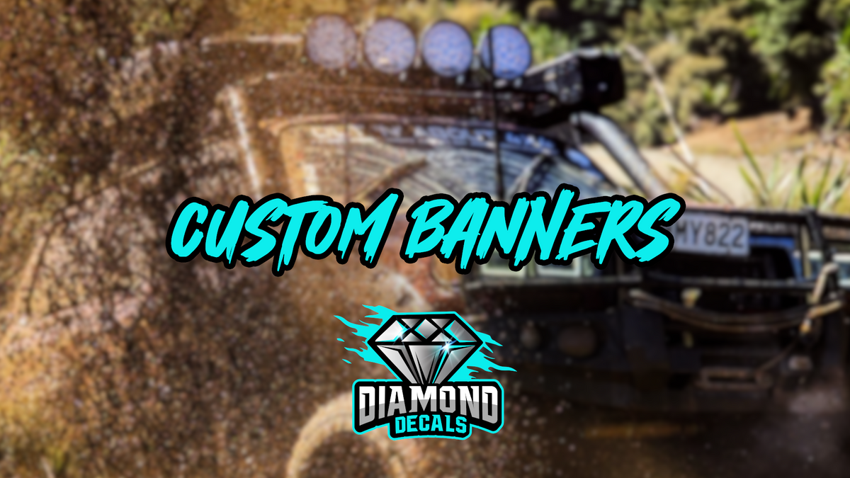 Custom Window Banners – DiamondDecals
