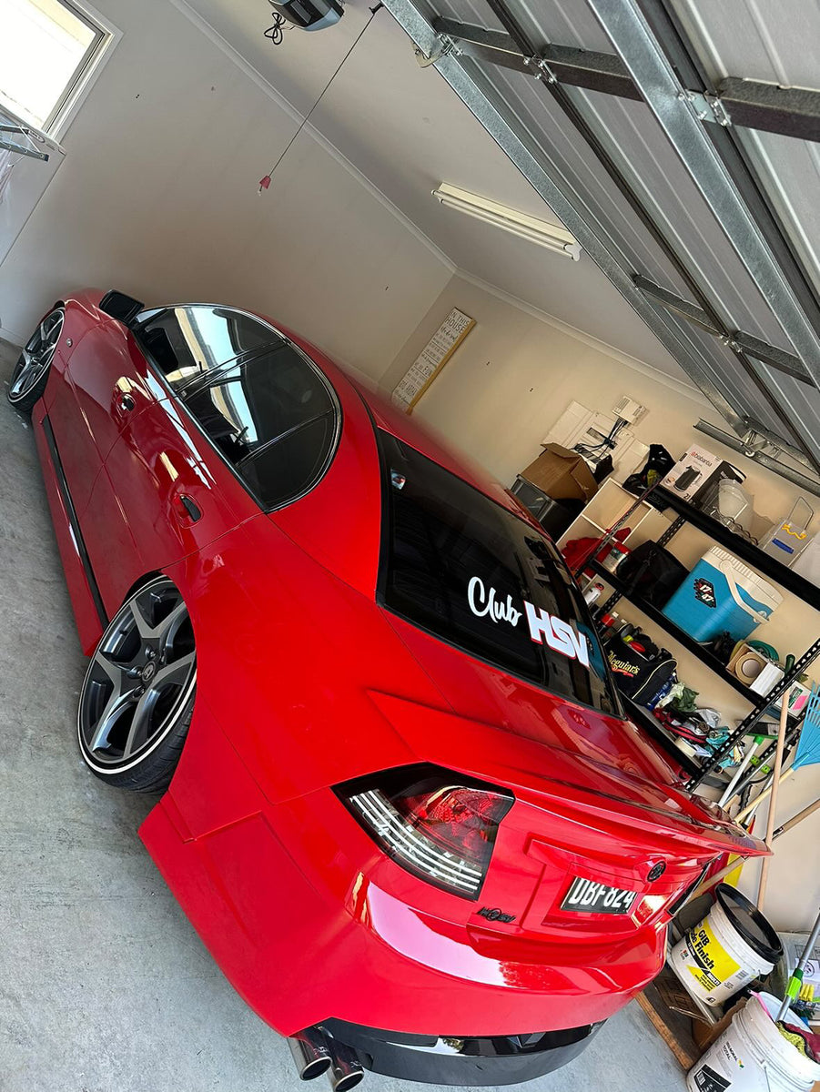 Club HSV Holden HSV Window Banner – DiamondDecals