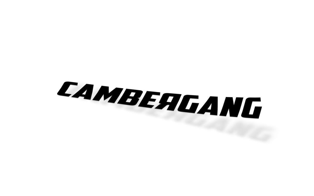 CAMBERGANG Window Banner – DiamondDecals