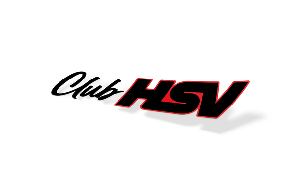 Club HSV Holden HSV Window Banner – DiamondDecals