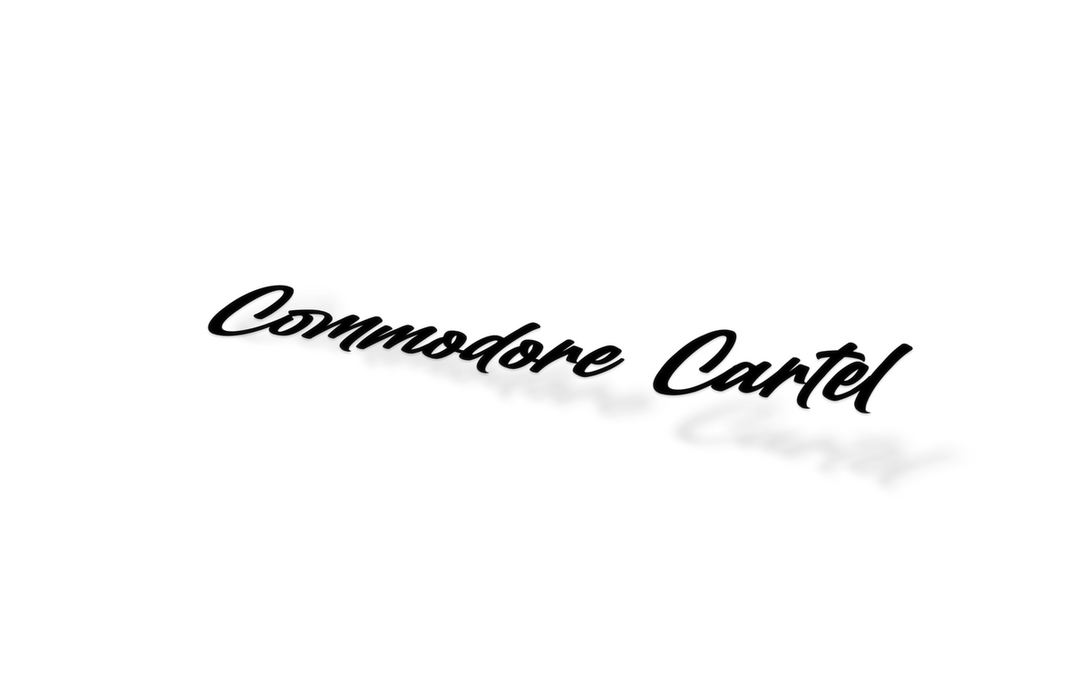 Commodore Cartel Window Banner – DiamondDecals