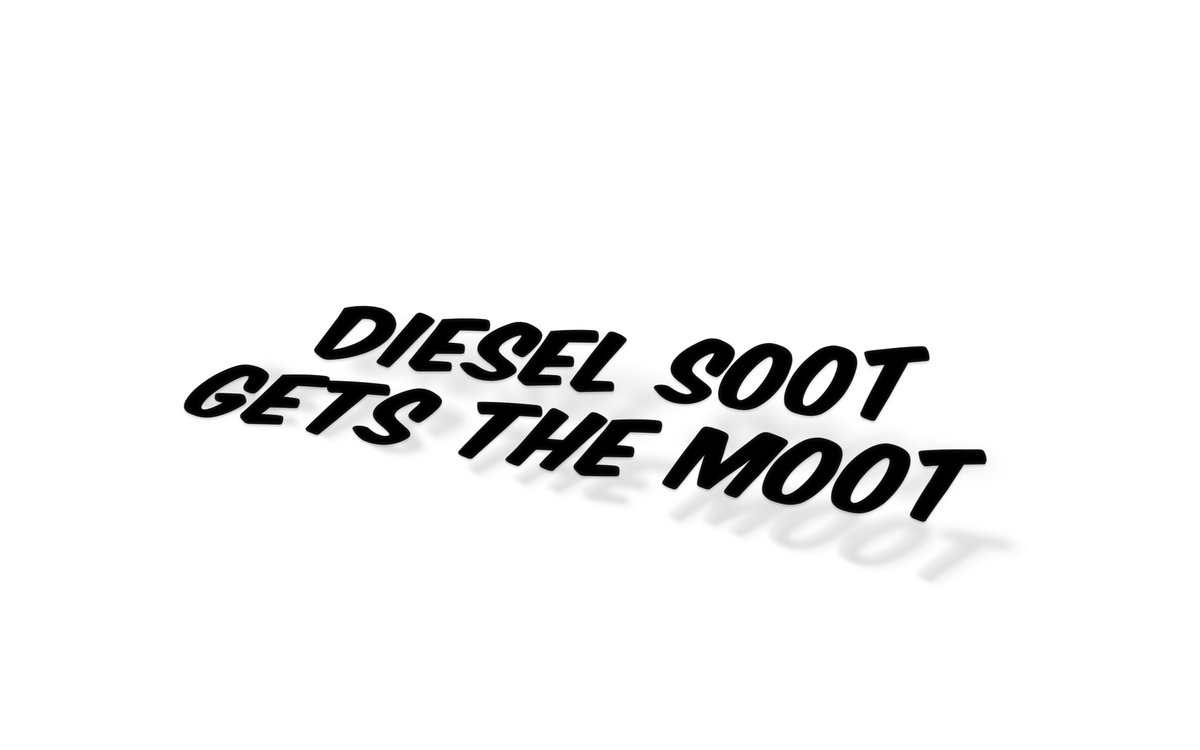 DIESEL SOOT GETS THE MOOT Slap Sticker – DiamondDecals