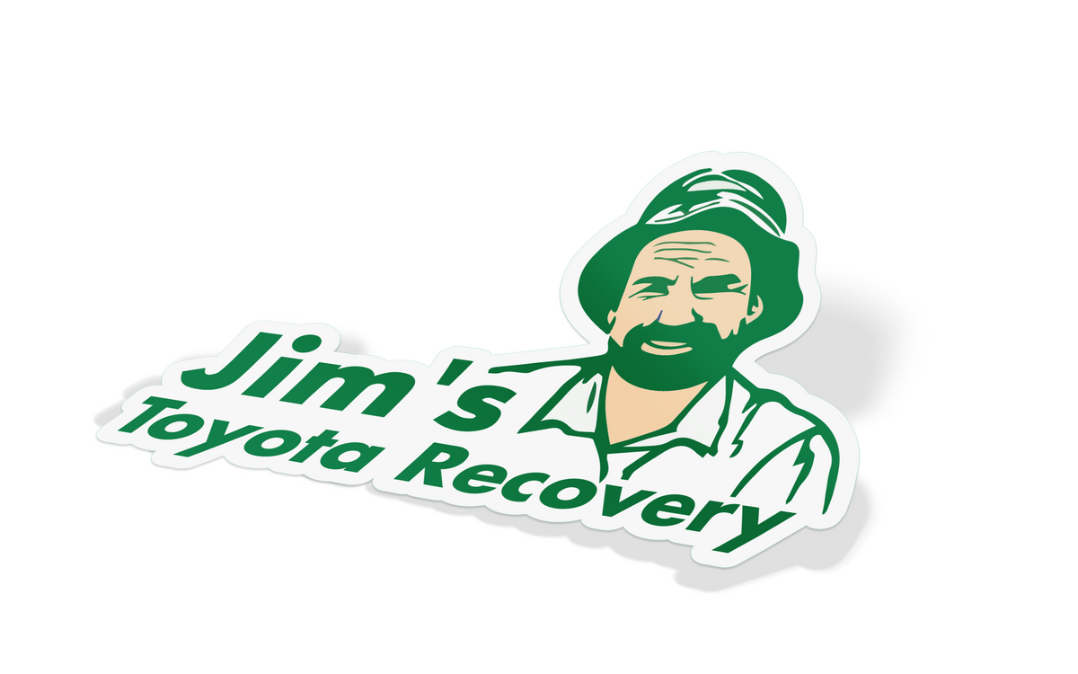 Jim's Toyota Recovery Decal – DiamondDecals