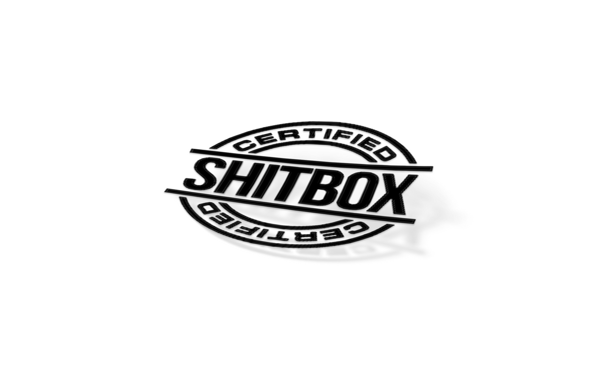 CERTIFIED SHITBOX Sticker – DiamondDecals